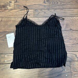 Anine Bing | Tops | Nwt Anine Bing Silk And Lace Boudoir Camisole Top | Poshmark